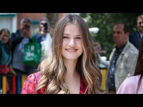 Revelaron Qu Atuendo Usar La Princesa Leonor Para La Jura De La