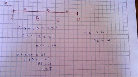 En Una Linea Recta Se Ubican Los Puntos Consecutivos A B C D Tal Que