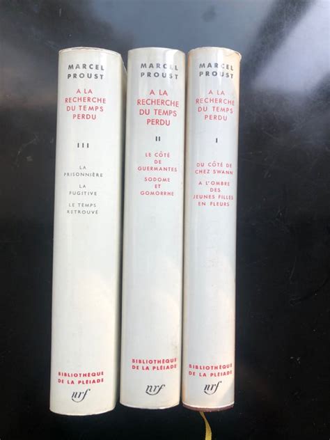 Pl Iade Marcel Proust A La Recherche Du Temps Perdu Catawiki