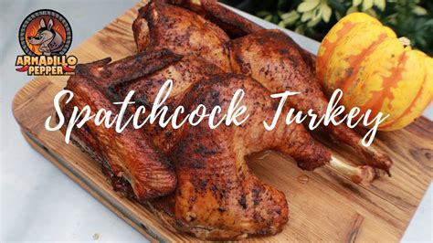 Turkey On Pit Boss Pellet Grill Smoked Spatchcock Turkey On Pellet
