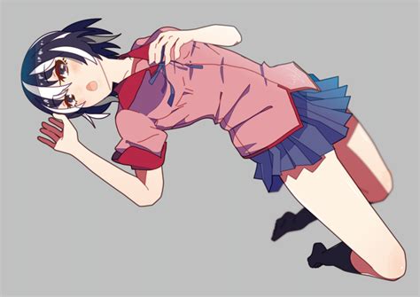 Hanekawa Tsubasa Araragi Koyomi Hachikuji Mayoi Yadokugaeru