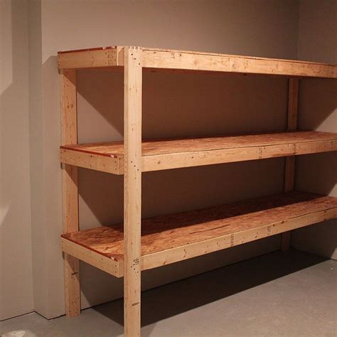 Plans For Wood Garage Shelves At Delsie Moore Blog