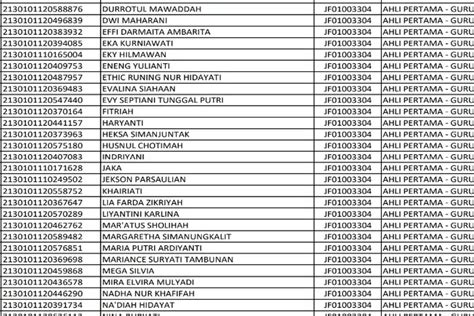 RESMI KELUAR Daftar Nama Nama Honorer Diangkat Tanpa Tes Seleksi PPPK