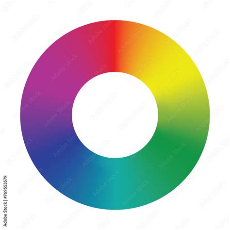 Color Wheel Spectrum Selector Picker RGB Spectrum Color Wheel Palette