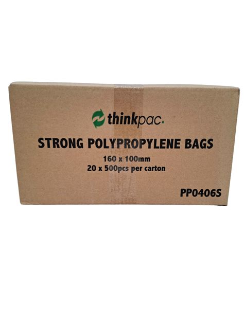 Polypropylene Clear Bags Archives Thinkpac