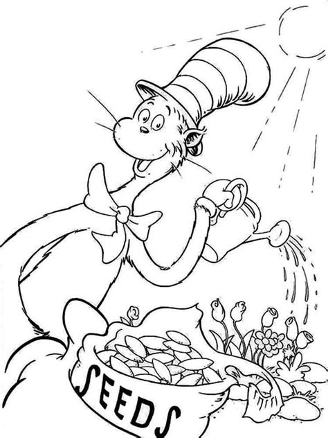 Dr Seuss Coloring Pages