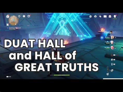 Genshin Impact Duat Hall And Great Hall Of Truths YouTube