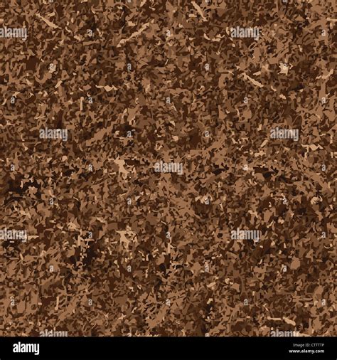 Vector Illustrations Of Seamless Background For Soil Textures Stock