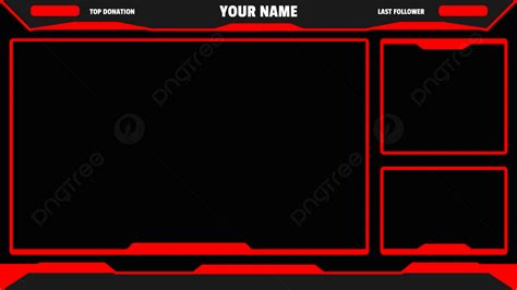 Red And Black Stream Overlay Free Image To U