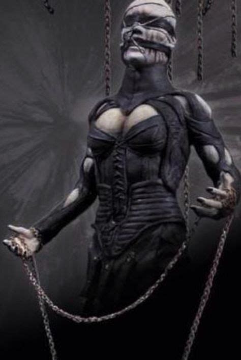 Bound Female Cenobite Hellraiser Scary Costumes Horror Art