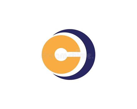 L nea Icono Del C rculo Del Vector De Logo Template Ilustración del