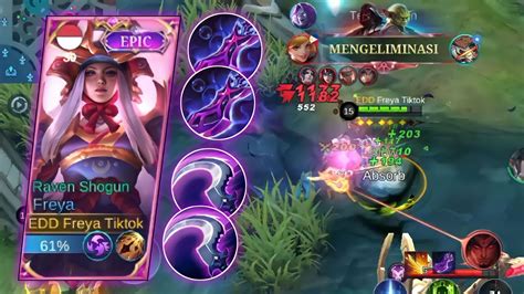 Freya Vs Yu Zhong Build Freya Tersakit Top Global Freya Cara