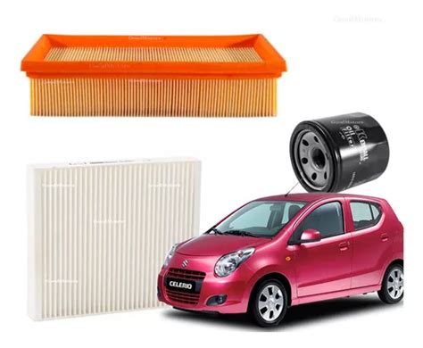 Kit Filtros Aire Polen Aceite Suzuki Celerio 1 0 2009 A 2017 Cuotas
