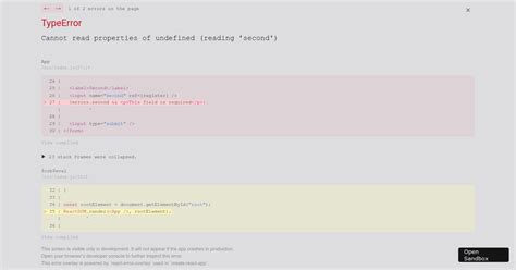 React Hook Form UseForm Template Codesandbox