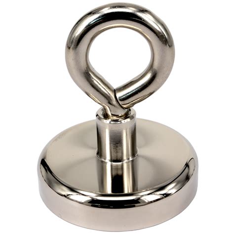 Neodym Ösenmagnet Ø50 mm Haftkraft ca 95 kg