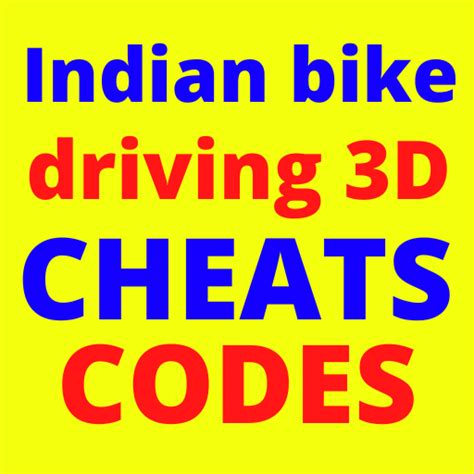 Indian Bike Driving Cheat Code Apps On Google Play
