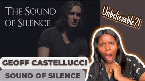 The Sound Of Silence Bass Singer Cover Geoff Castellucci Reaction