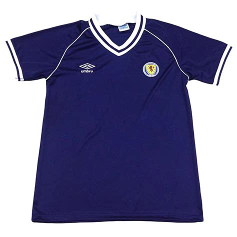 Vintage Soccer Jersey Scotland Home 1982 Gogoalshop