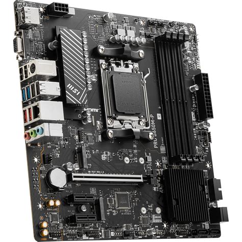 MSI PRO B650M P AM5 Micro ATX Motherboard B650MP B H Photo Video