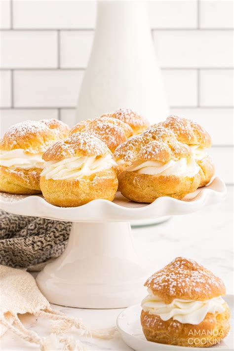 Cream Puffs Amanda S Cookin Pies Tarts