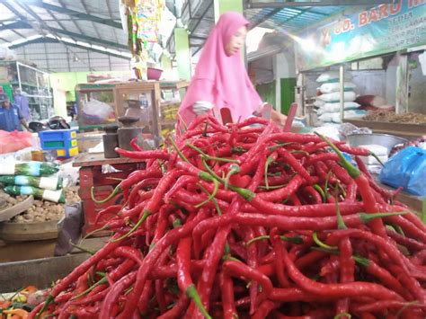 Harga Cabai Rawit Di Pasar Tradisional Tuban Makin Pedas Sekilo Rp Ribu