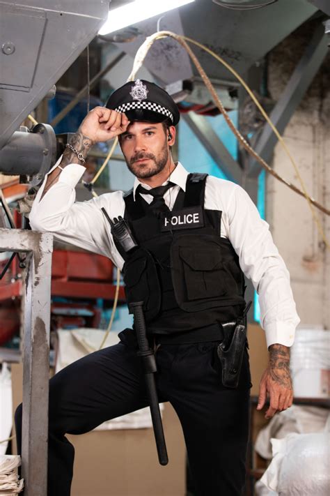Men Network Pleasing The Policeman Featuring Dimitry Osten And Papi