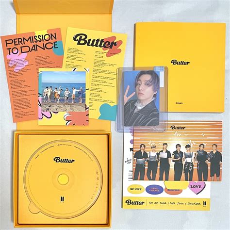 Butter Cream Unsealed Album With JK Jungkook PC Hobbies Toys