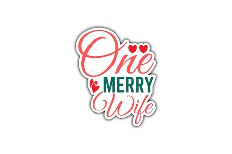 Premium Vector One Merry Wife