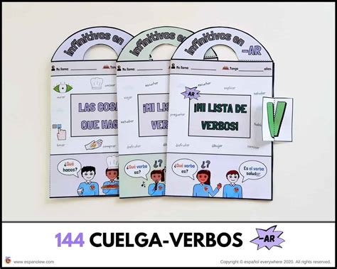 cómo enseñar la conjugación ejercicios de verbos actividades de