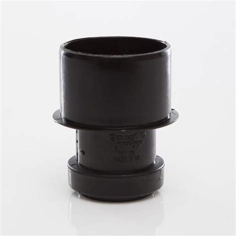 POLYPIPE Push Fit Waste 50mm X 32mm Socket Reducer Black WP70B