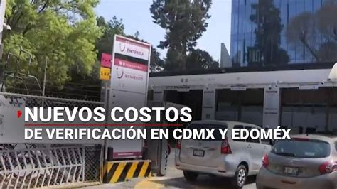 Estos son los nuevos costos de verificación para la CDMX y Edomex YouTube