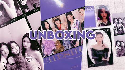 Unboxing Itzy Cheshire Limited Edition YouTube