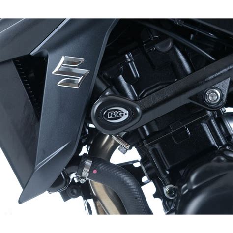 Tampons de protection R G RACING Aero noir Suzuki GSX S750 à 108 97
