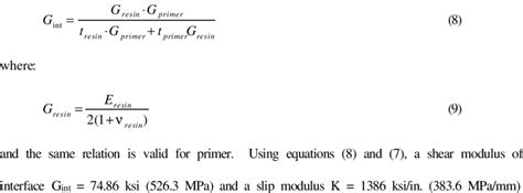 shear modulus equation