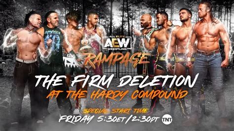 The Date For AEW S The Firm Deletion Match Revealed EWrestlingNews