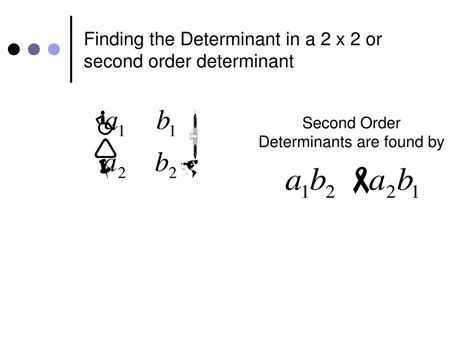 ppt 2 5 determinants and multiplicative inverses of matrices powerpoint presentation id 9584283