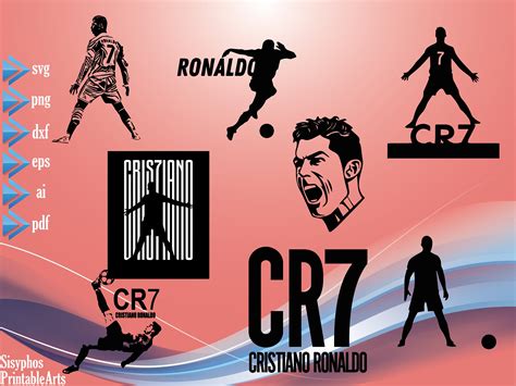 Cristiano Ronaldo Svg Cr7 Svg Cut File Ronaldo Png 7 Svg Etsy