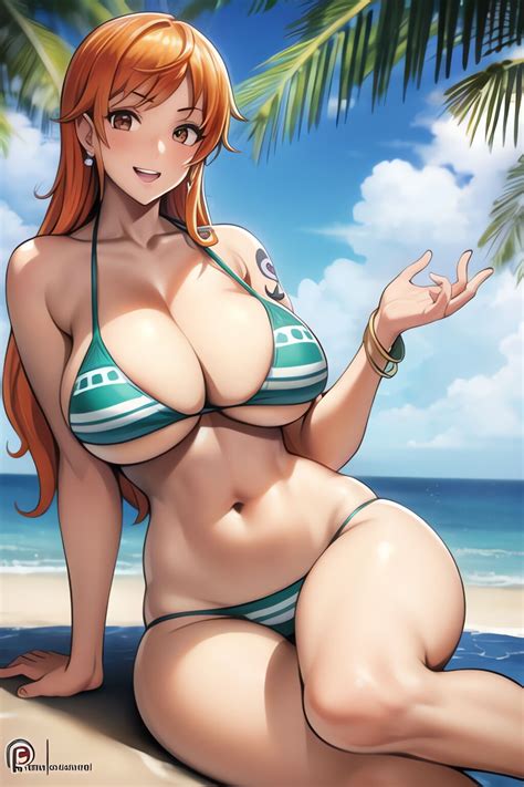 Nami One Piece AI Generated Page 40 IMHentai