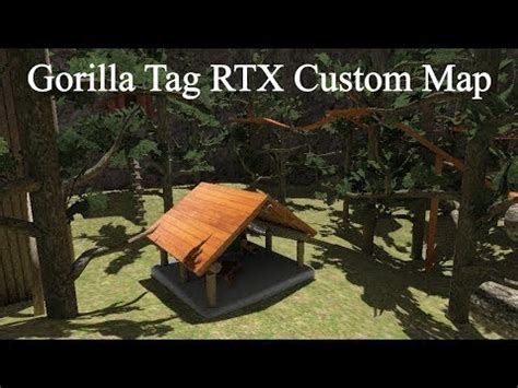 Playing Rtx Forest In Gorilla Tag Vr Youtube