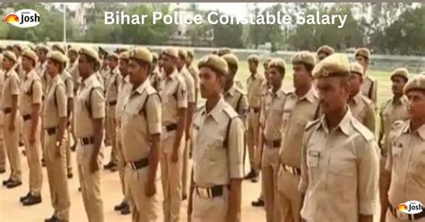 Bihar Police Constable Salary 2023 Check In Hand Salary Job Profile