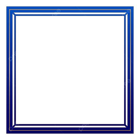 Marco De Borde Degradado Azul Vector Png Dibujos Borde Azul Abstracto