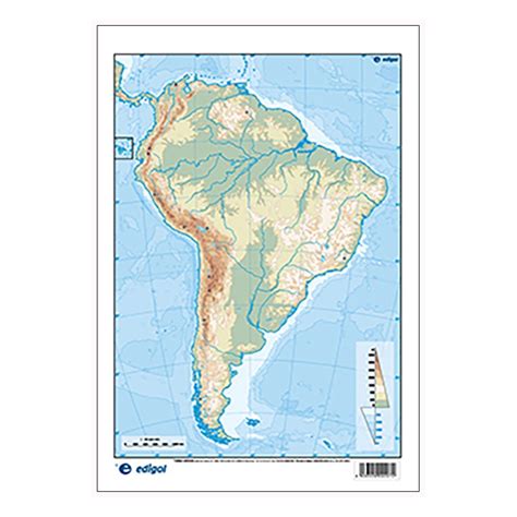 Informal Partes Coordinar Mapa Fisico De America Del Sur Mudo Emitir