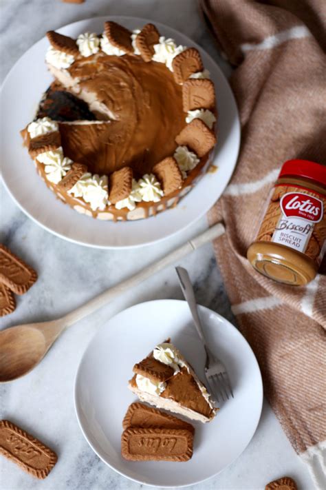A No Bake Lotus Biscoff Cheesecake Recipe The Lovecats Inc