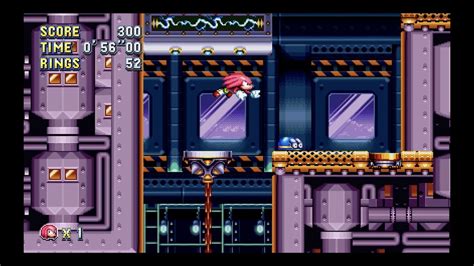 Sonic Mania Flying Battery Zone Act Knuckles Hd Youtube