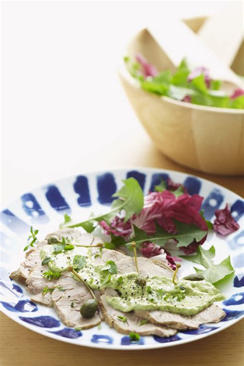 Salade Vitello Tonnato R Ti De Veau C Pres Sauce Au Thon Espri