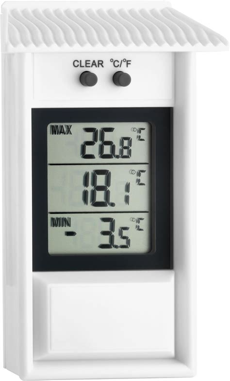 TFA Dostmann thermomètre numérique Maxima Minima 30 1053 résistant