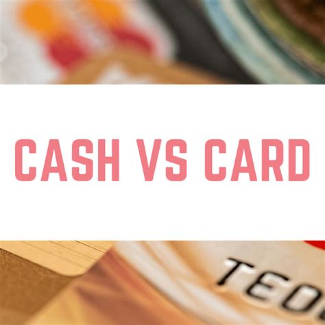 Cash Vs Card Make Money Without A Job