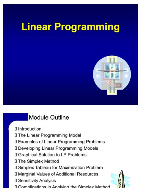 linear programming 1 pdf mathematical optimization linear programming