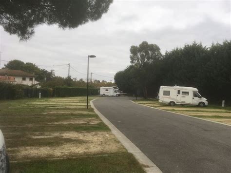 Aire De Camping Car Du Lac De Cazaux In La Teste De Buch Caravaning