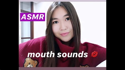 ASMR mouth sounds kisses kissing sounds hand movements АСМР звуки